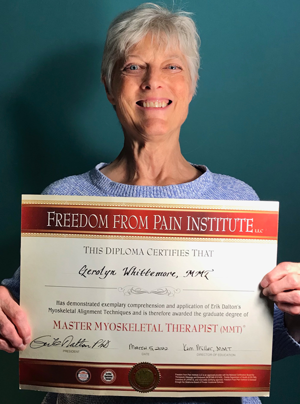 Gerolyn Whittemore - Massage Therapist in Fredericksburg, VA